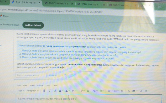 Topic 3d Ruang Kot TOPIK 3 MATERI 3-4 TOPIX | StudyX