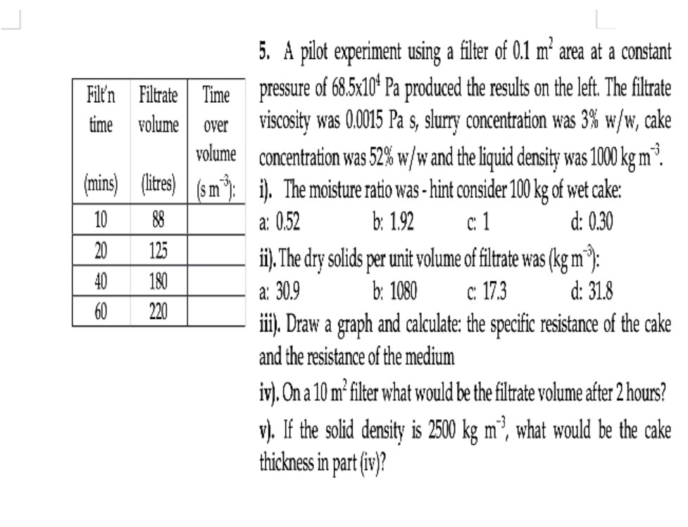 5 A pilot experiment using a filter of 01 | StudyX