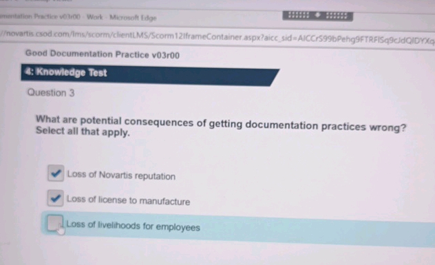 / novartis csod | StudyX