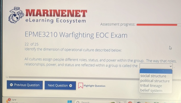 MARINENET eLearning Ecosystem Assessment | StudyX