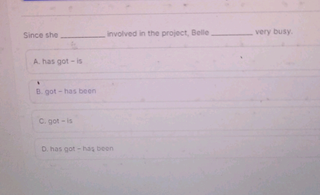 Since she involved in the project Belle | StudyX