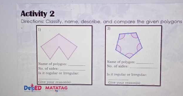 Activity 2 Directions Classify name | StudyX