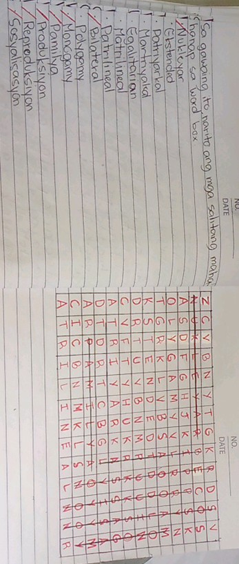 DATE ISa gawaing ito narito ang mga | StudyX