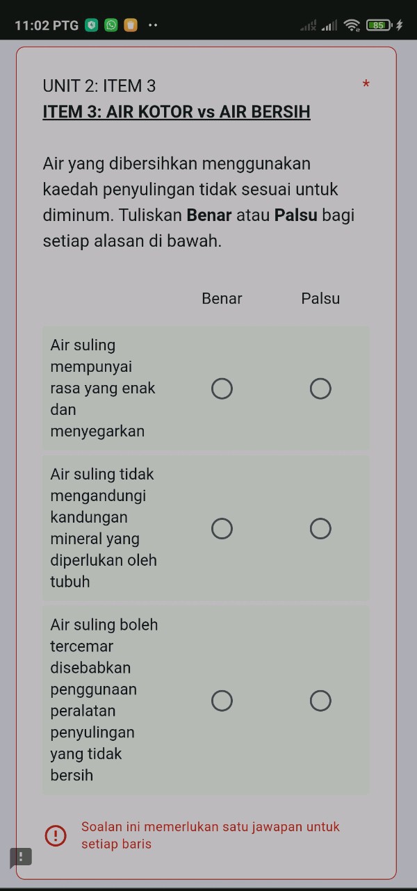1102 PTG UNIT 2 ITEM 3 ITEM 3 AIR KOTOR vs | StudyX