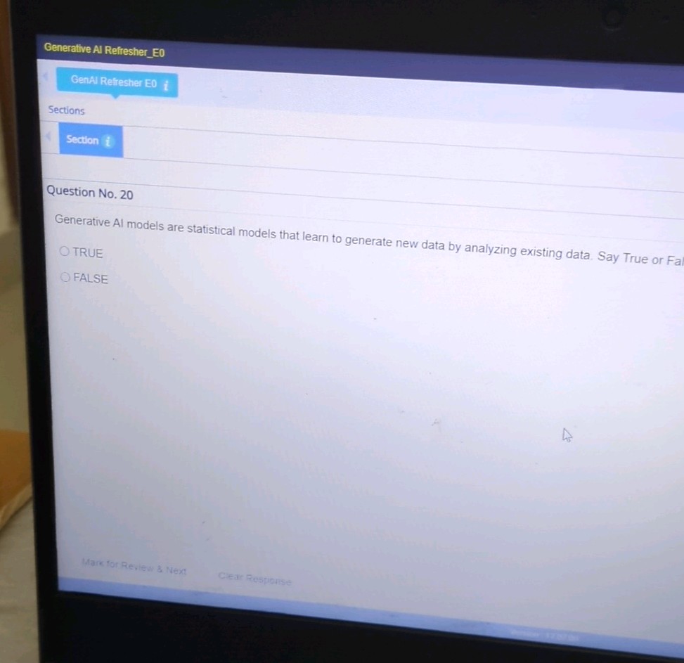 Generative AI RefresherE0 Gentit Refresher | StudyX