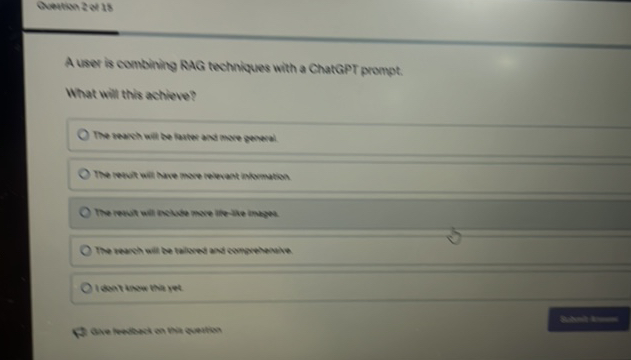 Gestin 2 er 18 A user is combining RAG | StudyX