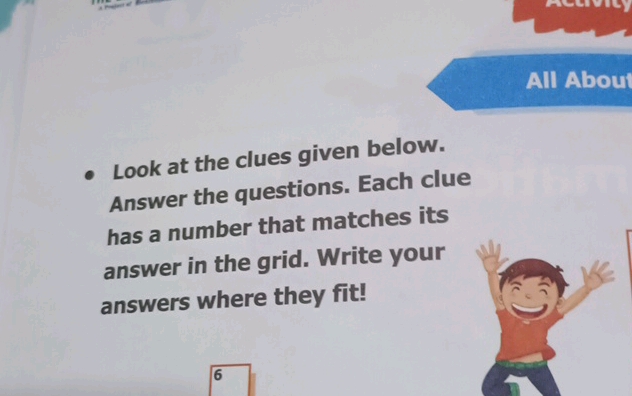 All Abou - Look at the clues given below | StudyX