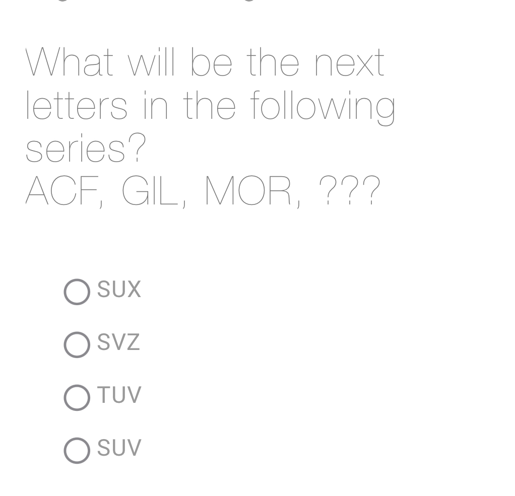 What will be the next letters in the | StudyX