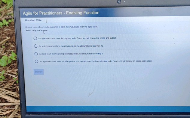 Agile for Practitioners - Enabling Function | StudyX