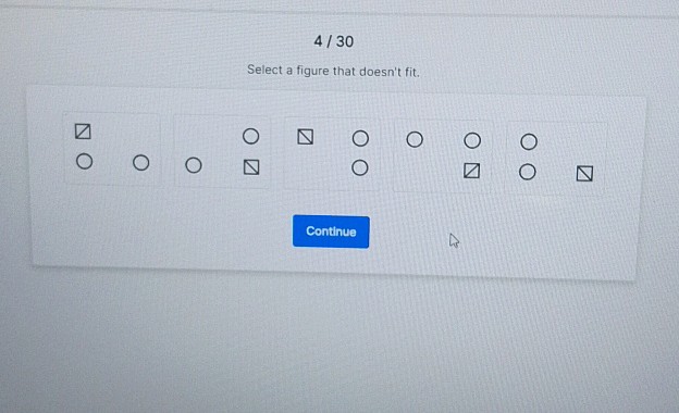 4 / 30 Select a figure that doesnt fit | StudyX