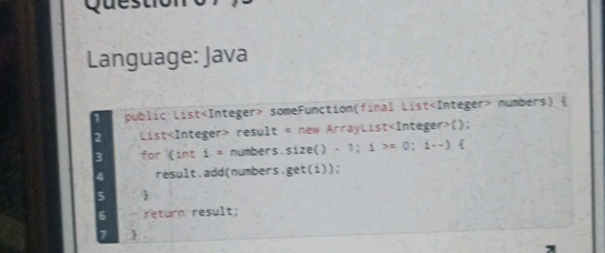 Language Java public tist | StudyX