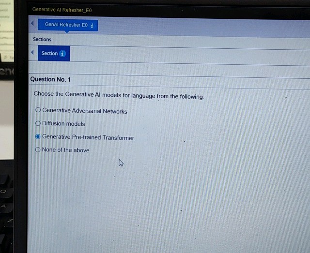 Generative Al RefresherE0 GenAl Refresher | StudyX