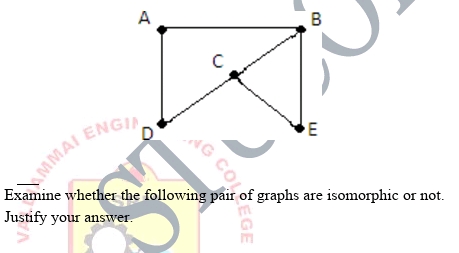 Examine whether the following pair of | StudyX