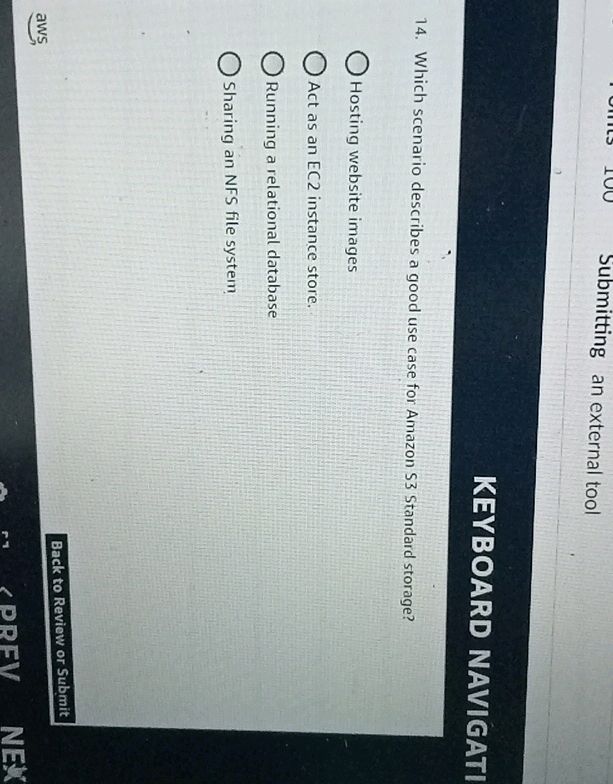 Submitting an external tool KEYBOARD | StudyX