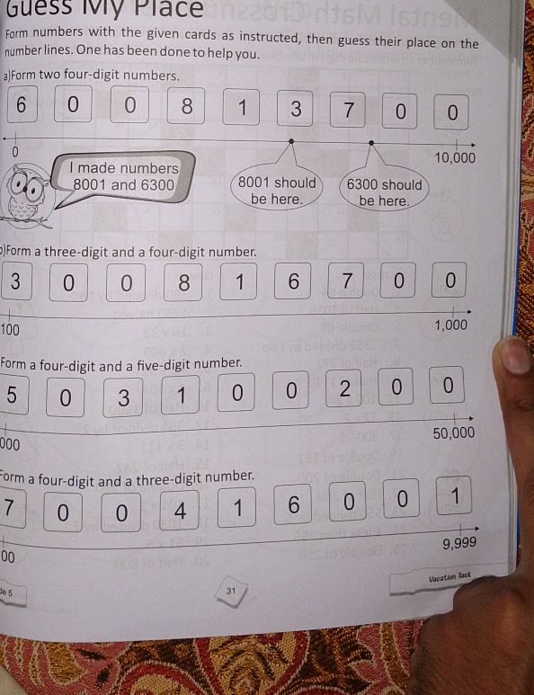 Guess Iviy PIace Form numbers with the | StudyX