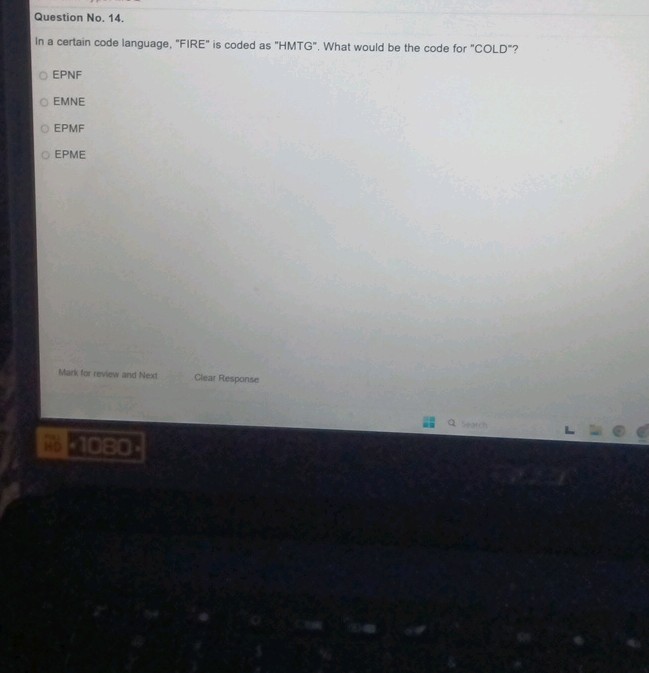 Question No 14 In a certain code language | StudyX