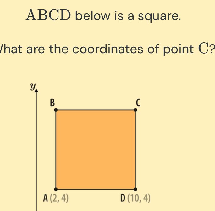 ABCD below is a square lhat are the