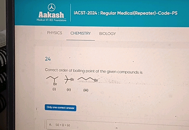 Aalkesh IACST-2024 Regular | StudyX