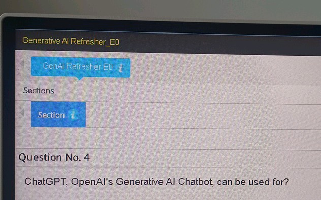 Generative Al RefresherE0 GenAl Refresher | StudyX
