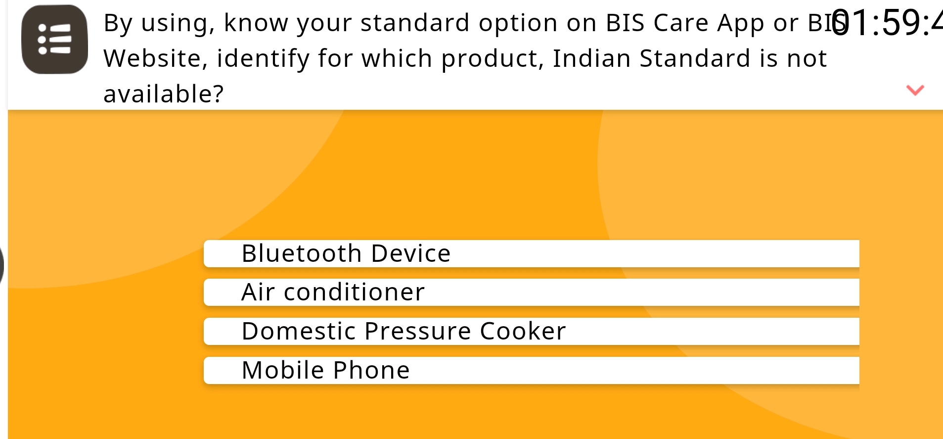 By using know your standard option on BIS | StudyX