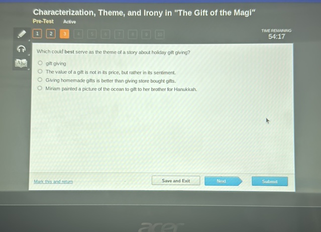 Characterization Theme and Irony in The | StudyX