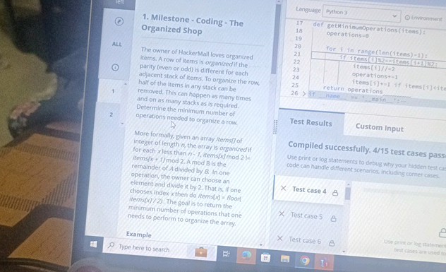 fert (1) 1 Milestone - Coding - The | StudyX