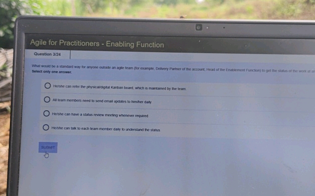Agile for Practitioners - Enabling Function | StudyX
