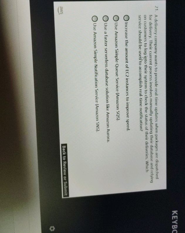 21 A delivery company wants to provide | StudyX