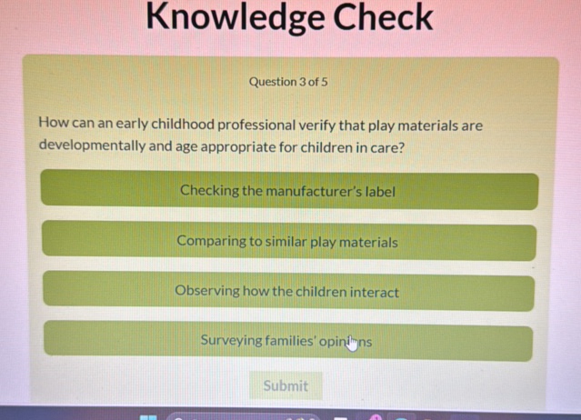 Knowledge Check Question 3 of 5 How can an | StudyX