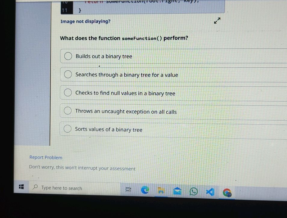 11 Image not displaying What does the | StudyX