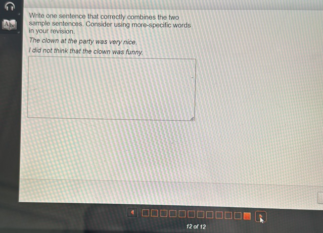 Write one sentence that correctly combines | StudyX