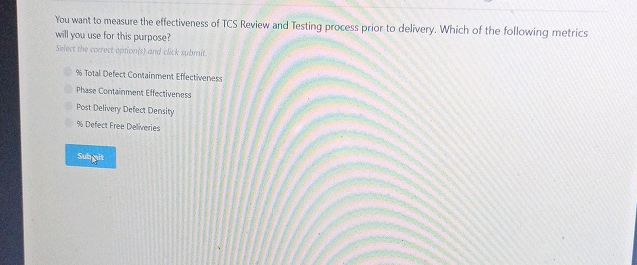 You want to measure the effectiveness of | StudyX
