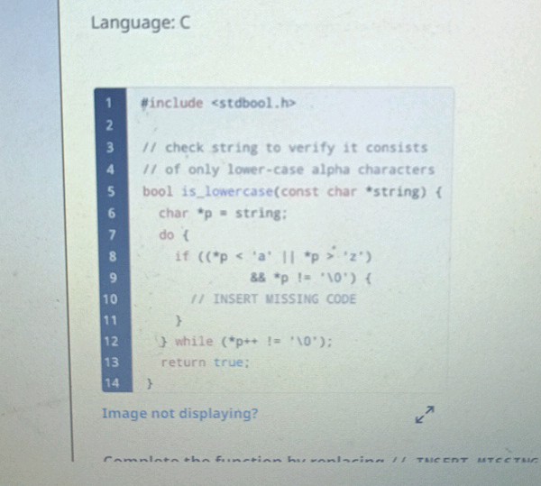 Language C 1 include 2 3 // check string | StudyX