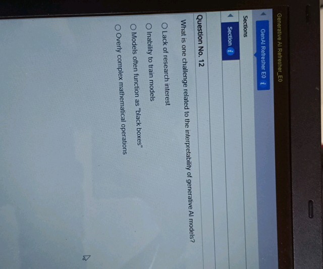 Generative AI ReiresherE0 GenAt Refresher | StudyX