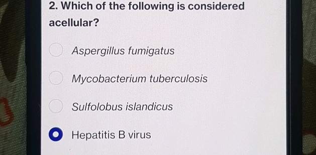 2 Which of the following is considered | StudyX
