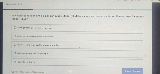Question 3 of 15 In which scenario might a | StudyX