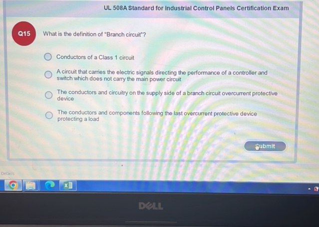 UL 508A Standard for Industrial Control | StudyX