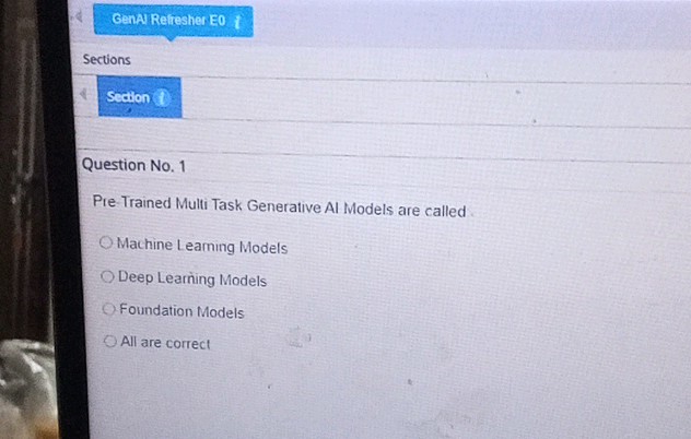 GenN Relresher EO i Sections aion Question | StudyX