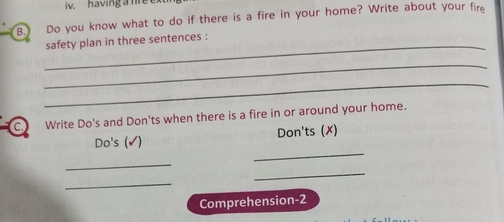 Do you know what to do if there is a fire in | StudyX