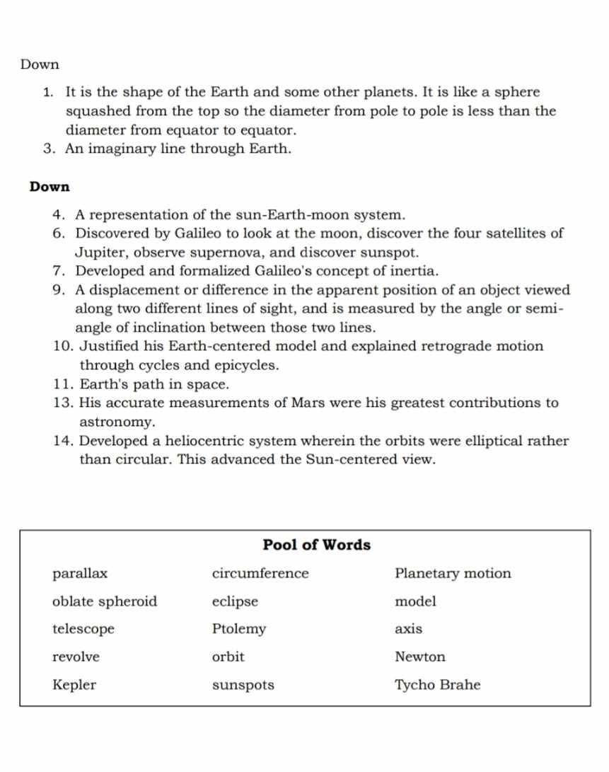 1. It is the shape of the Earth and some | StudyX