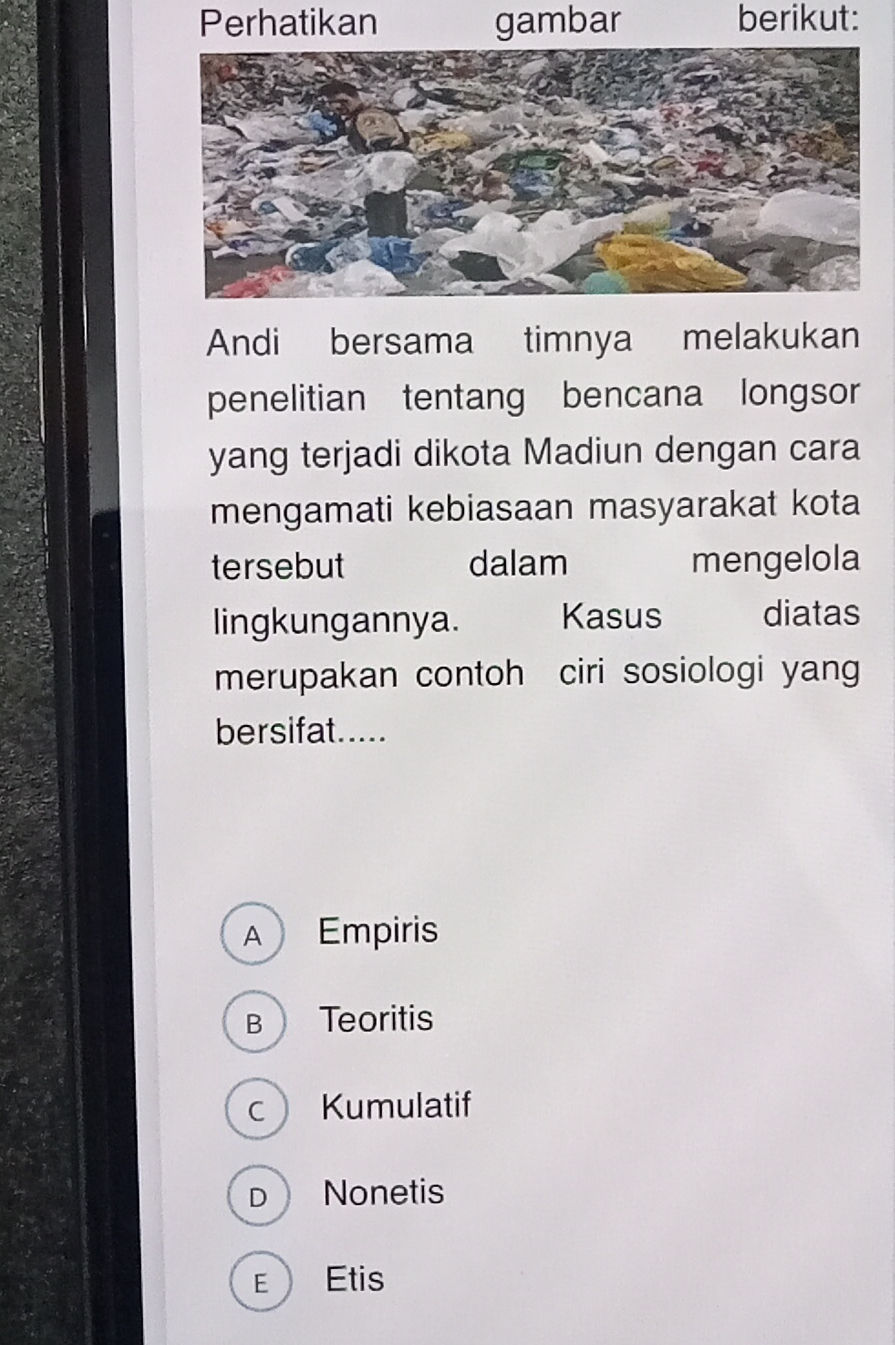 Perhatikan gambar berikut: Andi bersama | StudyX
