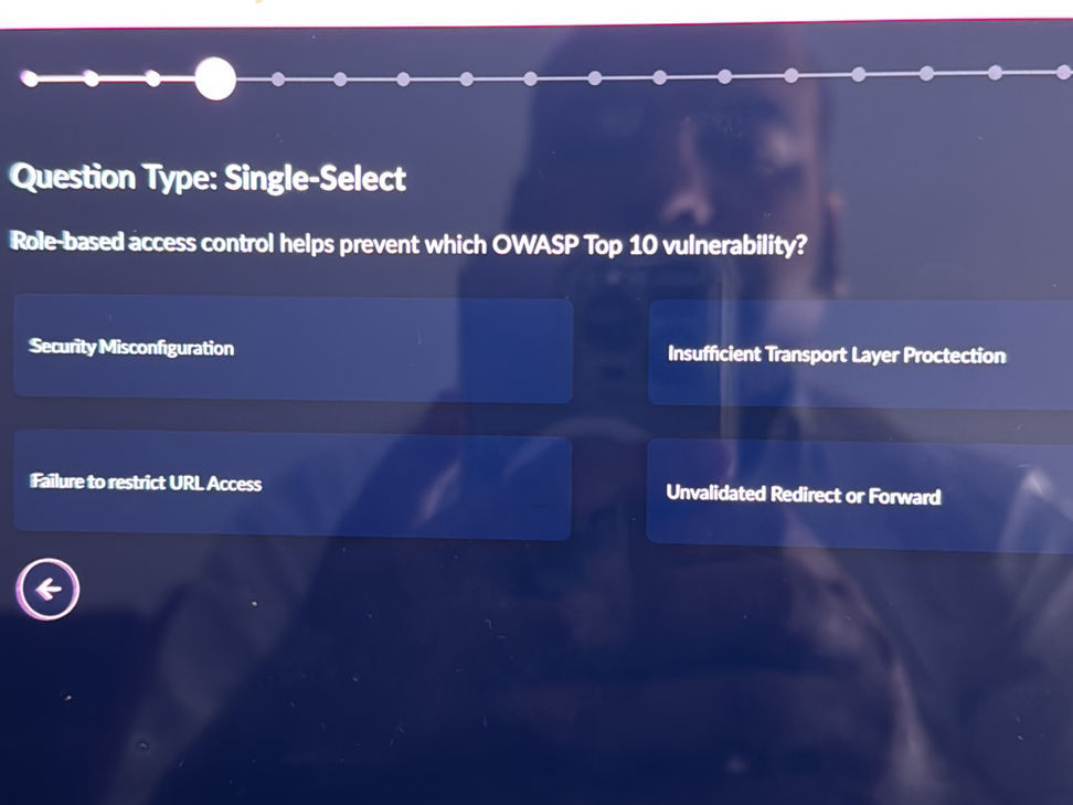 Question Type: Single-Select Role-based | StudyX