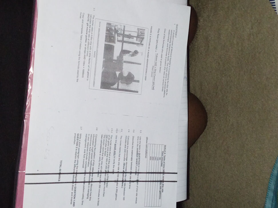 QUESTION 2 One of the formulas she used is | StudyX