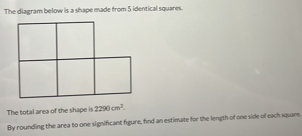 The diagram below is a shape made from 5 | StudyX