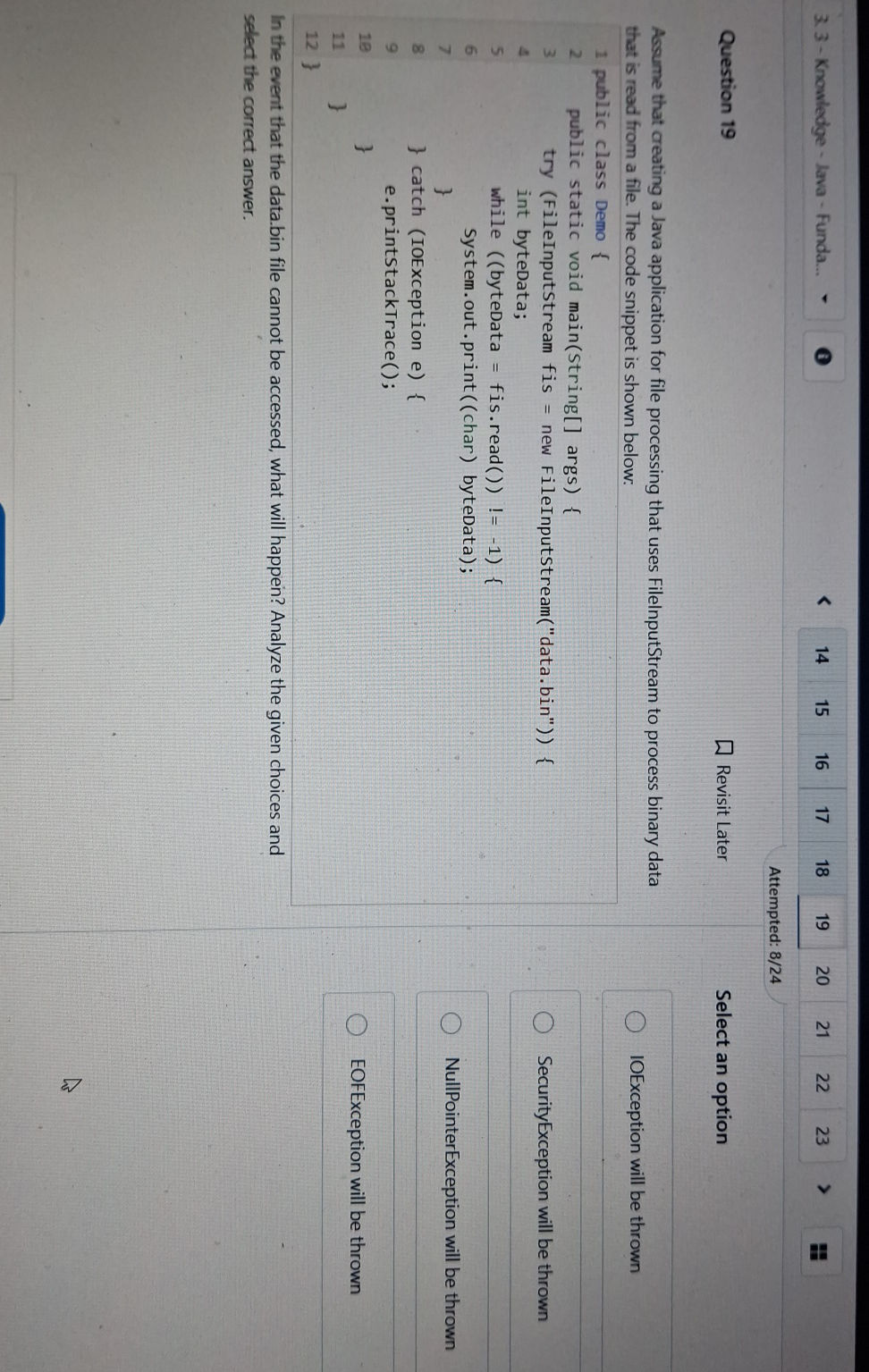 Assume that creating a Java application for | StudyX