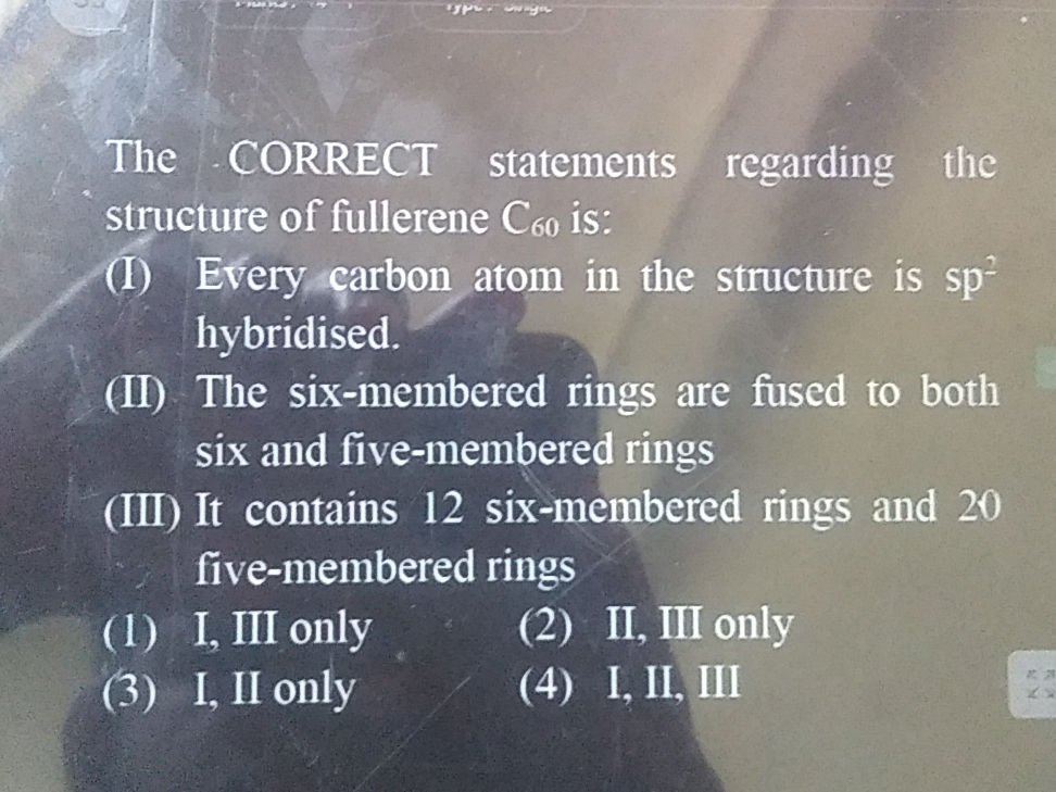 The CORRECT statements regarding the | StudyX