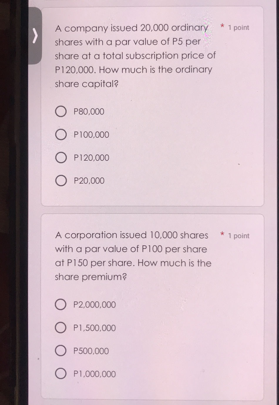 A company issued 20,000 ordinary shares with | StudyX