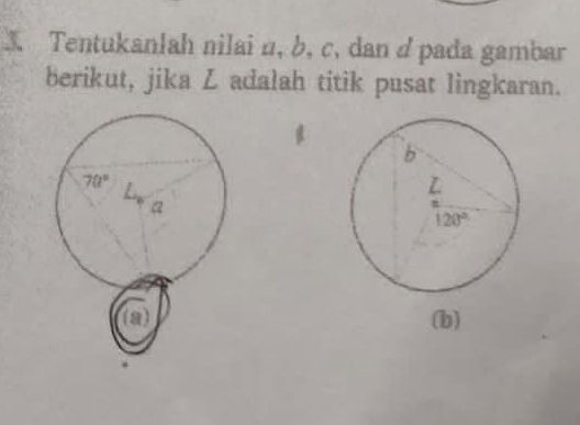 Tentukanlah nilai a, b, c, dan d pada gambar | StudyX