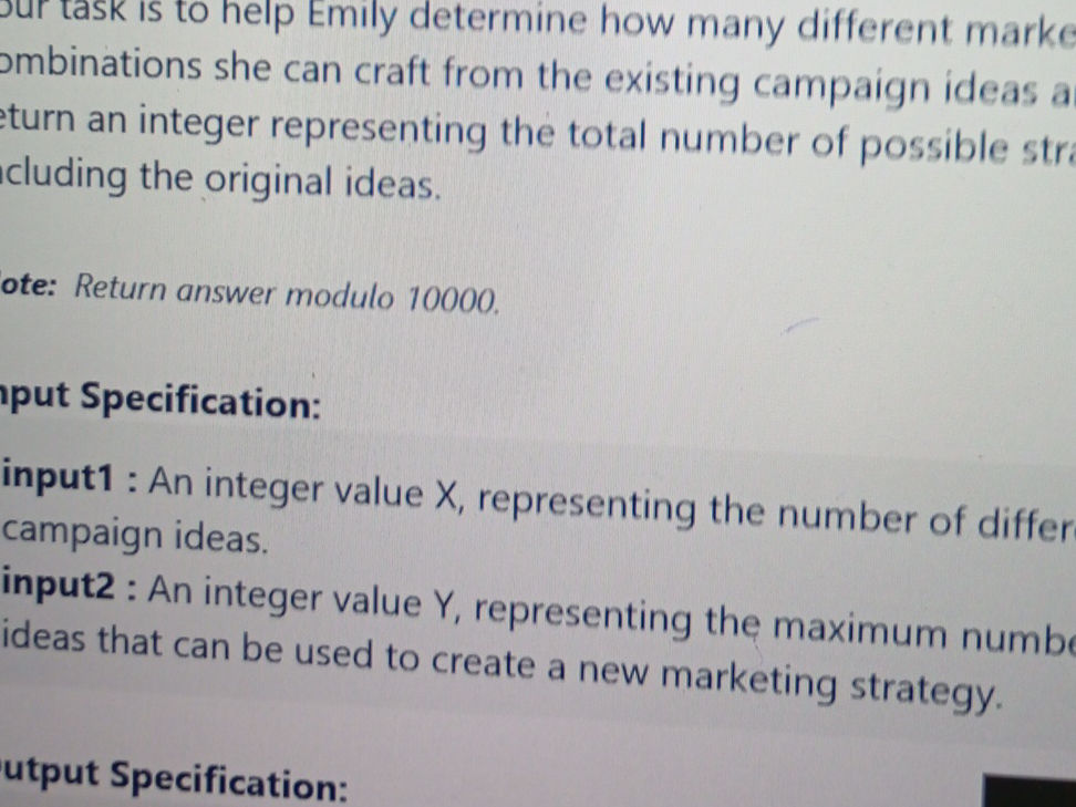 Your task is to help Emily determine how | StudyX