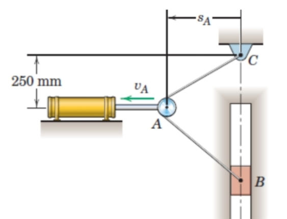 The image shows a mechanical system with a | StudyX